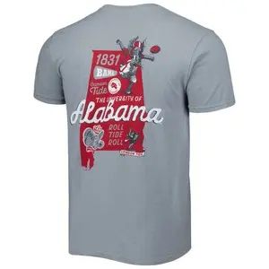 IMAGE ONE Alabama Crimson Tide Vault State Comfort T-shirt