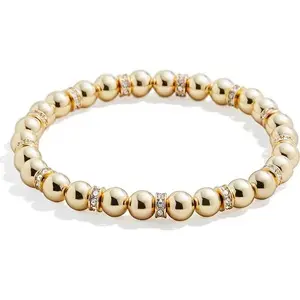 Baublebar Pisa Pavé Beaded Stretch Bracelet - Gold