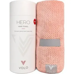 VOLO Hero Hair Towel - Cloud Pink