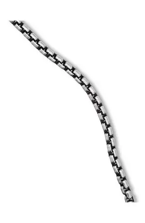 David Yurman Box Chain Necklace - Silver