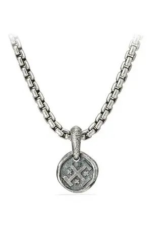 David Yurman Shipwreck Coin Amulet - Silver