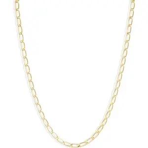 Kendra Scott Merrick Oval Link Chain Necklace - Gold Metal
