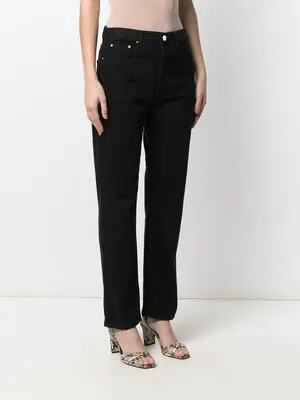 TOTEME Loose Fit High Waist Mom Jeans