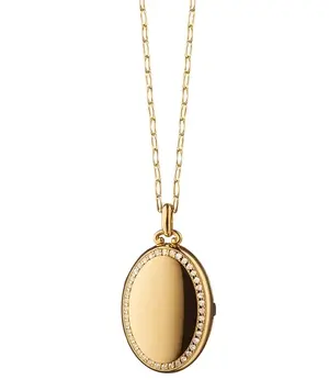 Monica Rich Kosann The Four "midi" Diamond Locket