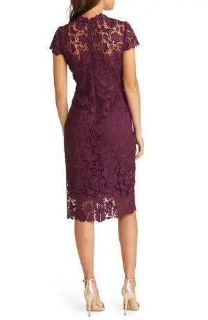 Eliza J Lace Sheath Dress