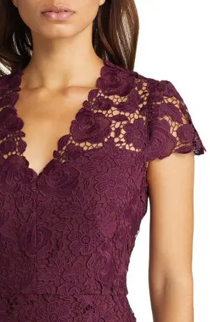Eliza J Lace Sheath Dress