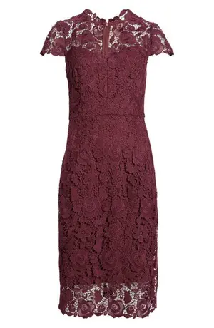 Eliza J Lace Sheath Dress