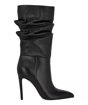 Marc Fisher Romy Slouched Pointed Toe High Heel Boots