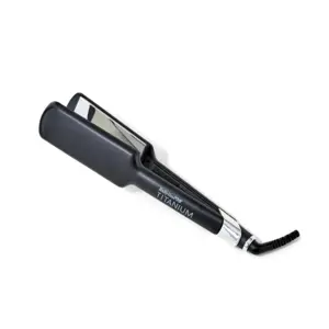 BABYLISSPRO Titanium Flat Iron 2 Inch - Black