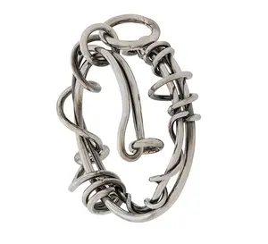 Alexander McQueen Wire Cuff Bracelet