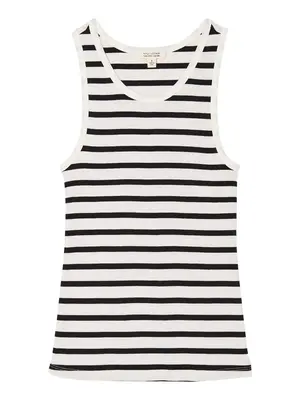 NILI LOTAN - Striped Jennifer Rib Tank