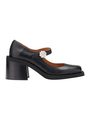 GANNI Mary Jane Pumps