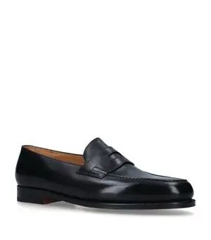 John Lobb Leather Lopez Loafers