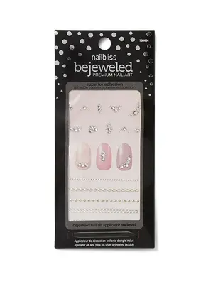 NAIL BLISS BY DASHING DIVA Chain Linked Bejeweled Nail Art - One-color