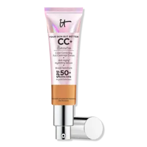 IT COSMETICS Cc+ Cream Illumination Spf 50+ Tan (tan Skin W/warm Yellow Undertone)