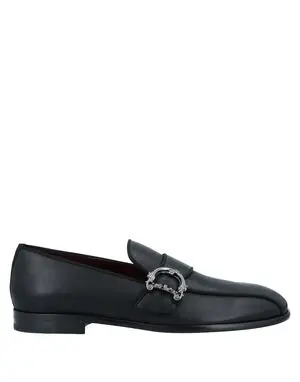 Dolce & Gabbana Loafers In Calfskin, Viscose And Cotton