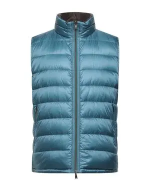 Herno Polyamide Vest Pastel Blue