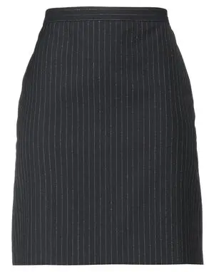 Alexander McQueen Mini Skirt In Virgin Wool