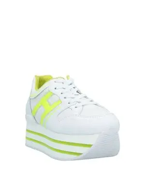 Hogan Leather Low-top Sneakers - Yellow
