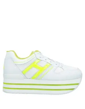 Hogan Leather Low-top Sneakers - Yellow