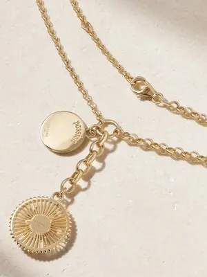FOUNDRAE Resilience And Passion 18-karat Enamel And Diamond Necklace