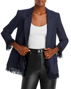 Cinq À Sept Roxie Denim Blazer