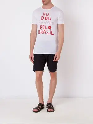 AMIR SLAMA Eu Dou Sangue T-shirt