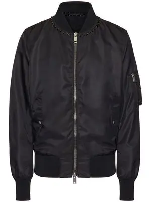 Valentino Garavani Studded Bomber Jacket