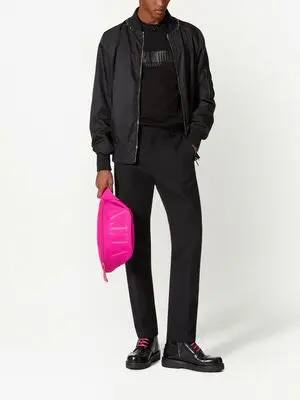 Valentino Garavani Studded Bomber Jacket