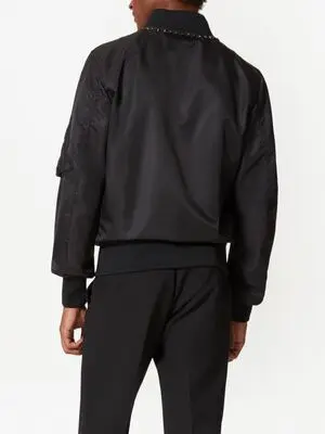 Valentino Garavani Studded Bomber Jacket