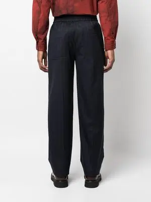 LANVIN Pinstriped Straight-leg Trousers