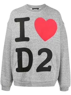 Dsquared2 Logo-print Sweatshirt - Grey