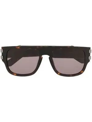 Philipp Plein Tortoiseshell Sunglasses - Brown