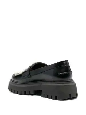 Maje Studded Platform Loafers