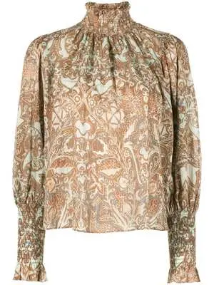 Ulla Johnson Floral-print Blouse