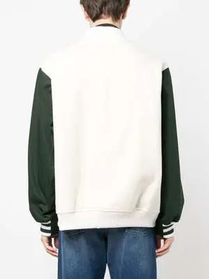 J.PRESS Colour-block Wool Blend Sport Jacket