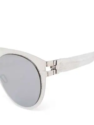 Mykita Round Frame Tinted Sunglasses