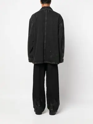 MAISON MARGIELA Single-breasted Denim Coat