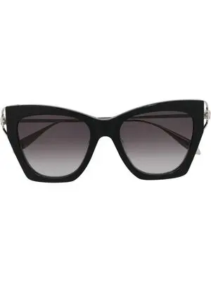 Alexander McQueen Cat-eye Sunglasses - Black