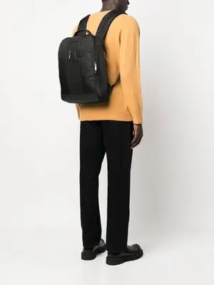 PIQUADRO Logo-patch Backpack