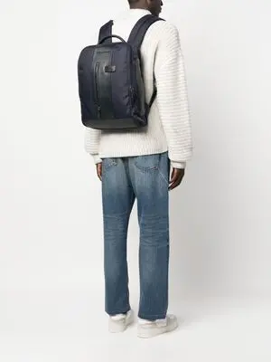 PIQUADRO Two-tone Backpack - Blue