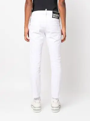 Dsquared2 Ripped Tapered Jeans