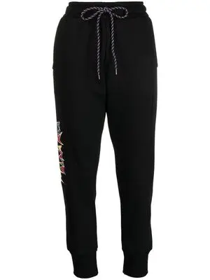 MAUNA KEA Heritage Embroidered Logo Track Pants