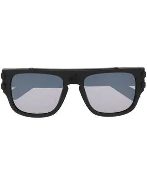 Philipp Plein Flat-brim Square Sunglasses - Black
