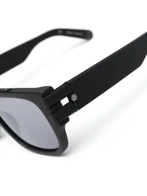 Philipp Plein Flat-brim Square Sunglasses