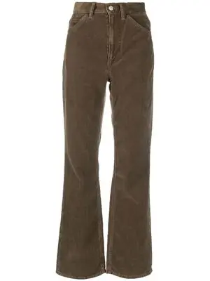 Acne Studios High-waisted Bootcut Trousers