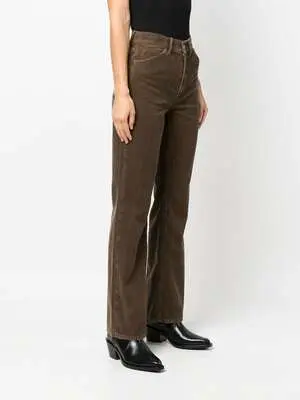 Acne Studios High-waisted Bootcut Trousers