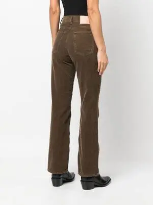 Acne Studios High-waisted Bootcut Trousers