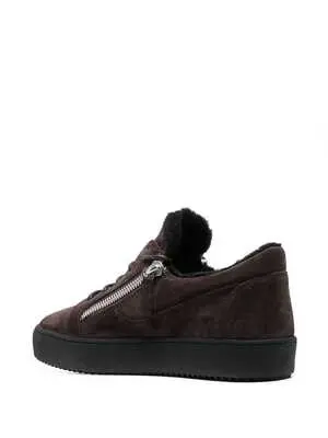 GIUSEPPE ZANOTTI May Lond Low-top Sneakers - Brown