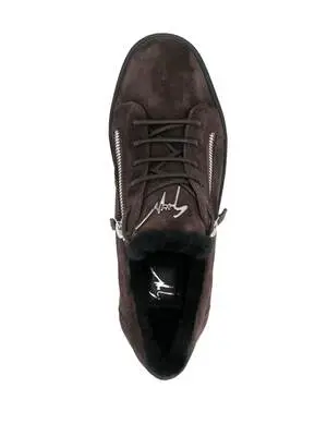 GIUSEPPE ZANOTTI May Lond Low-top Sneakers - Brown